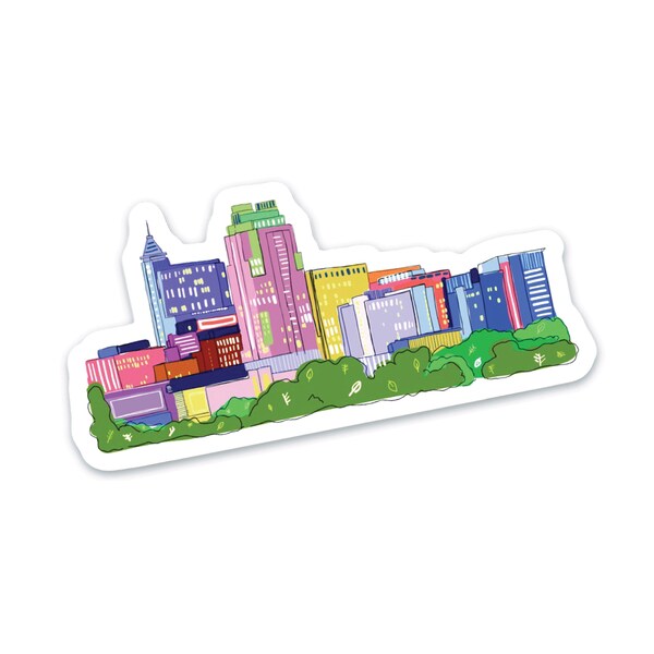 Raleigh Nc Sticker - Etsy