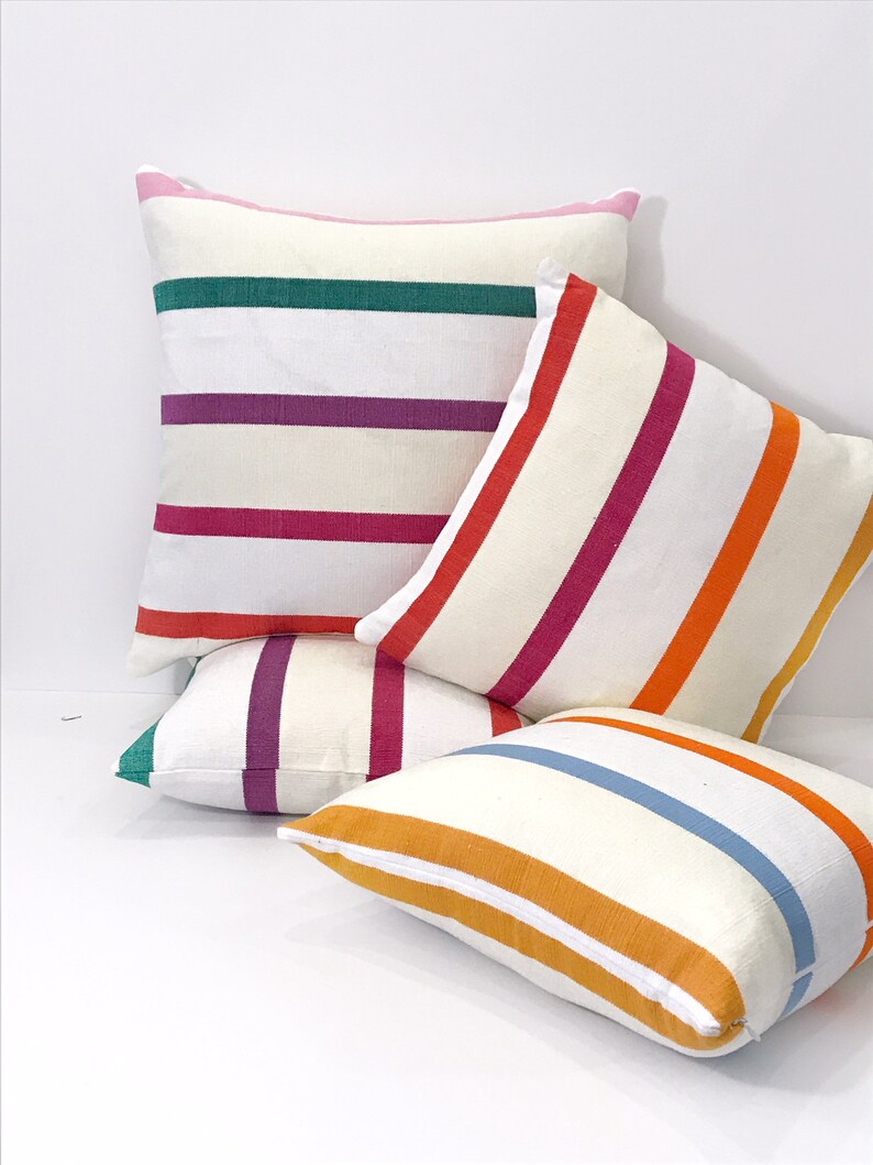 Pop of Color Pillows, Pillow Cover 20x20, Lake House Decor, Farmhouse ...