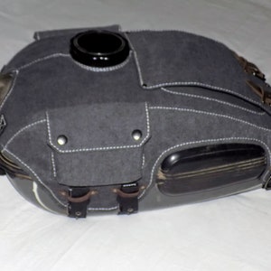 Fuel Gas Tank Cover for URAL With Toolbox 2 Pockets, Cotton Canvas Army ...