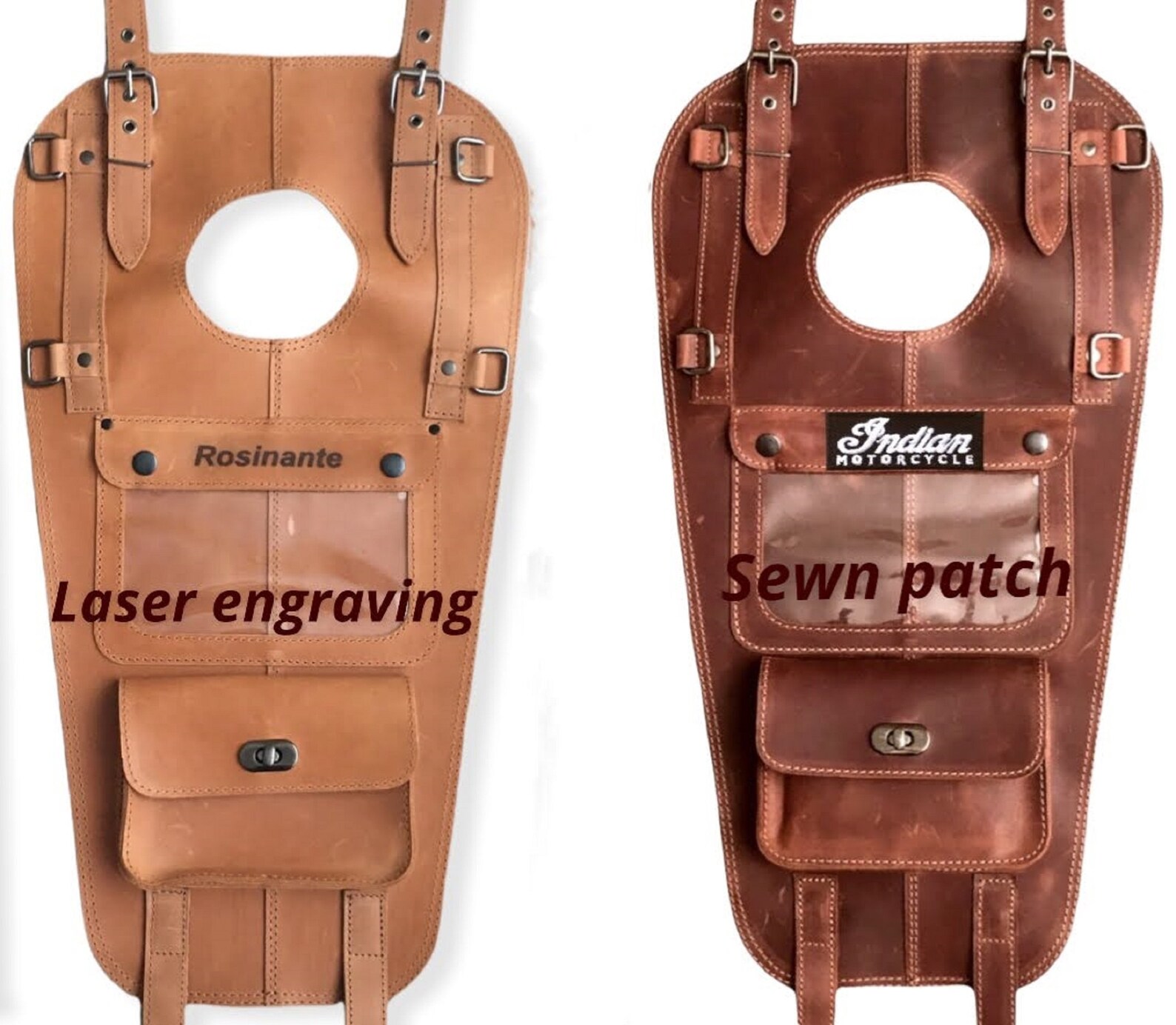 Fuel Gas Tank Cover for Indian Scout 1 Pocket With | Etsy