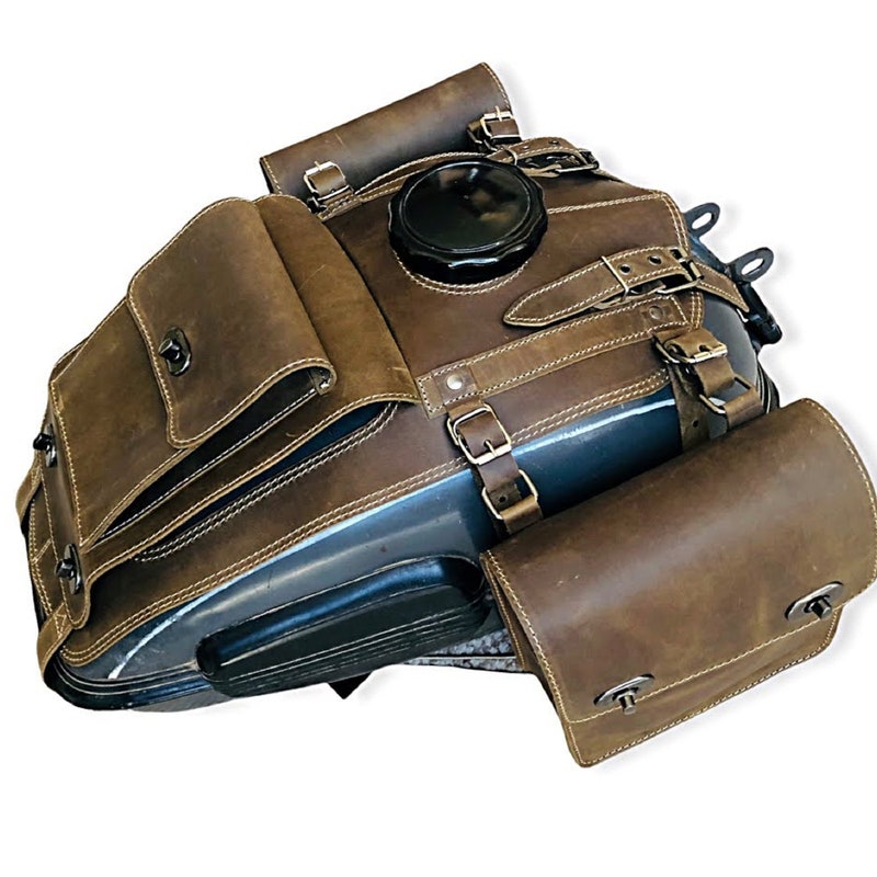 Motorcycle Tank Cover Bag - Etsy