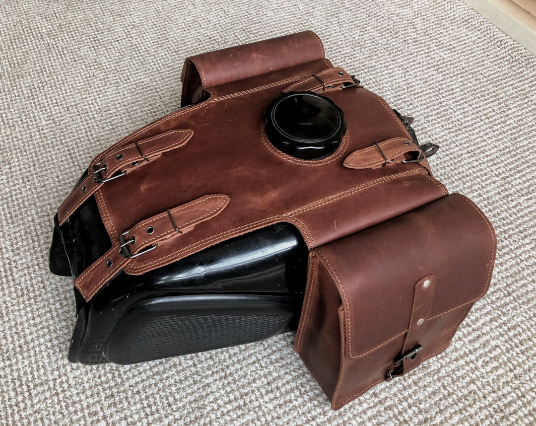 Motorcycle Leather Bags for Gas Tank BMW R50/5, R60/5, R75/5, R60/6 ...