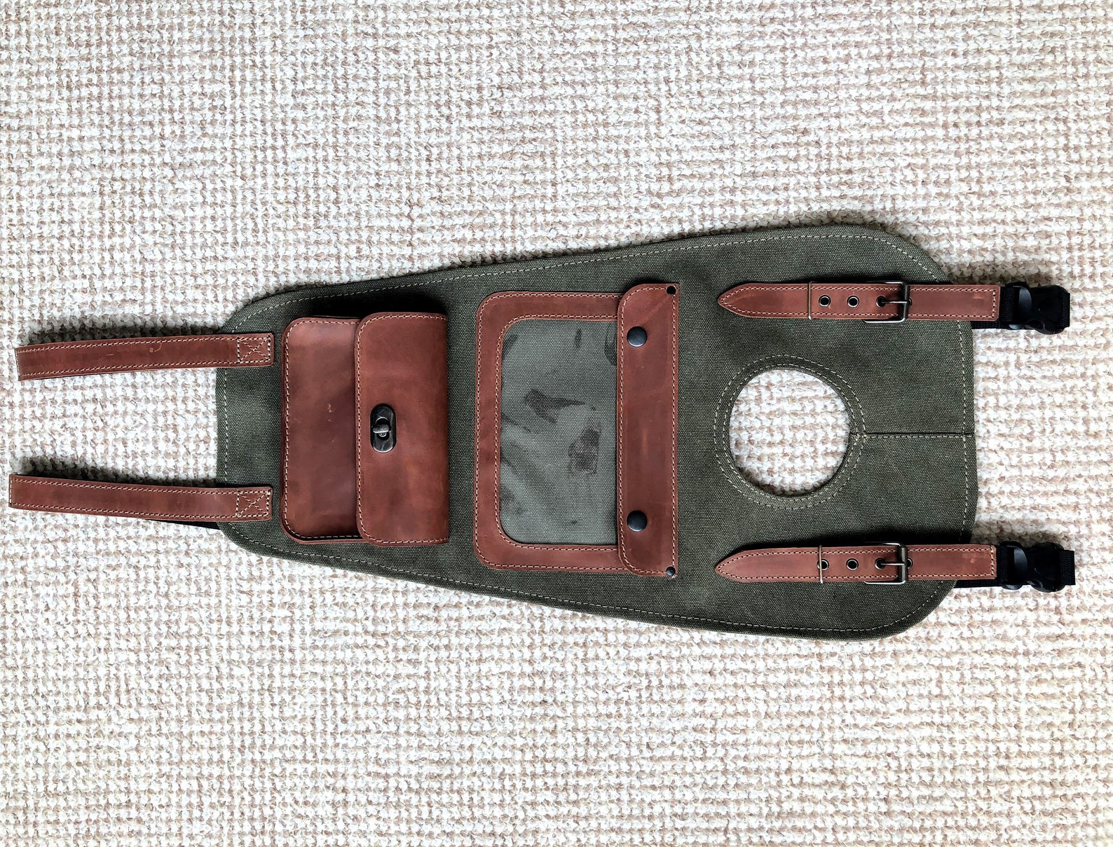 Fuel gas tank cover for Indian Scout 1 pocket with | Etsy