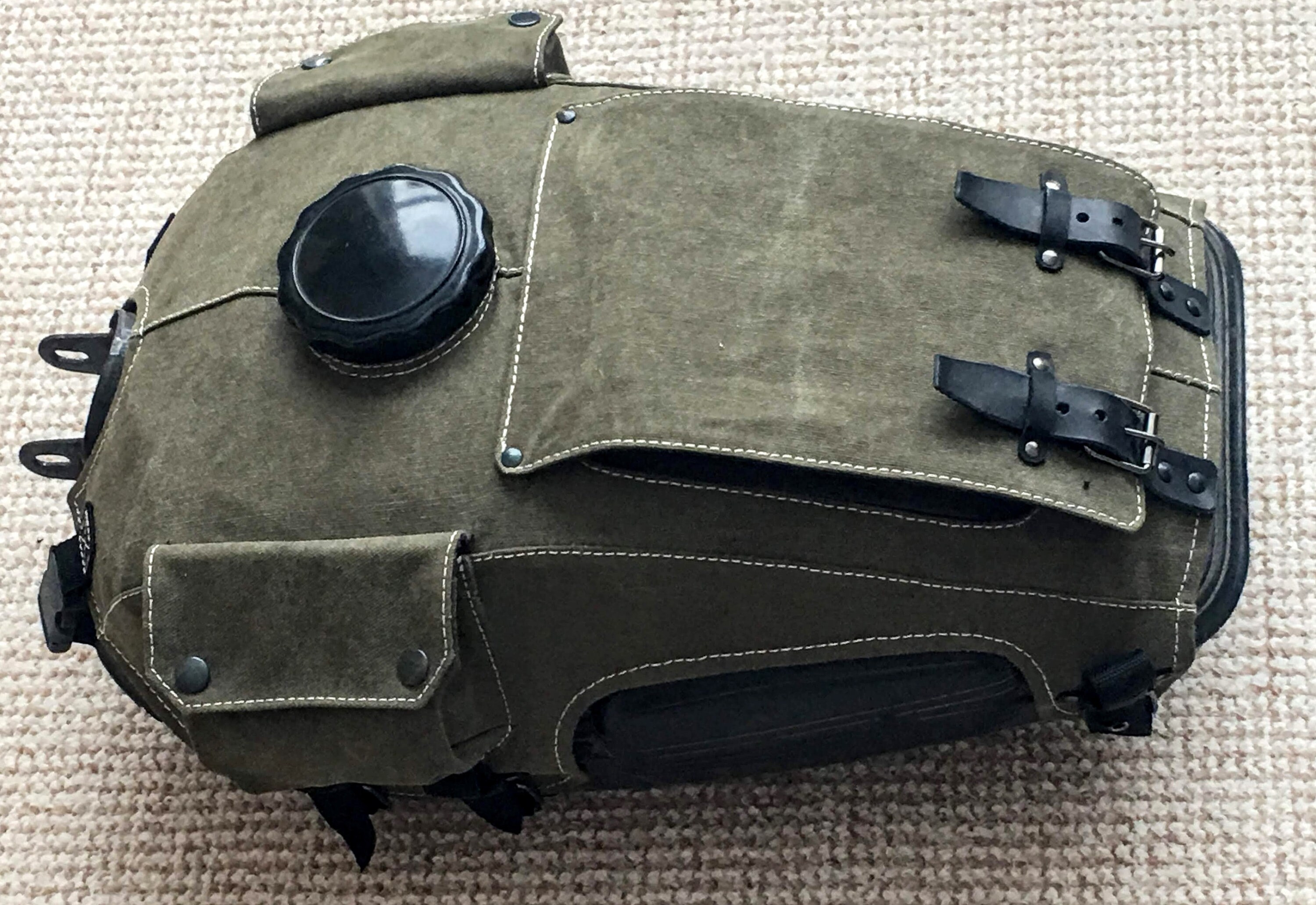 Fuel Gas Tank Cover for URAL With Toolbox 2 Pockets Waxed - Etsy