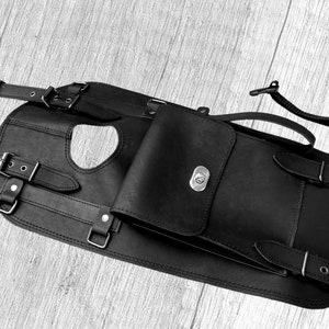 URAL Fuel Gas Tank Cover Genuine Leather 1 Pocket - Etsy