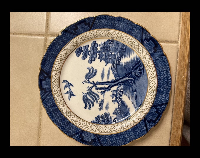 Booths Real Old World Bread and Butter Plate. This Plate is Chipped - Etsy
