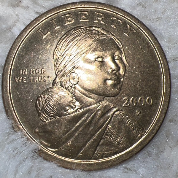 2000 P Sacagawea Dollar Coin - Etsy