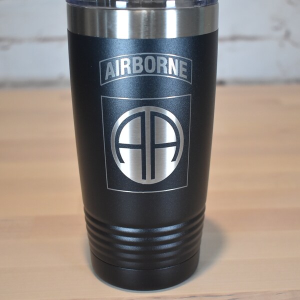 82nd Airborne Veteran Tumbler - Etsy