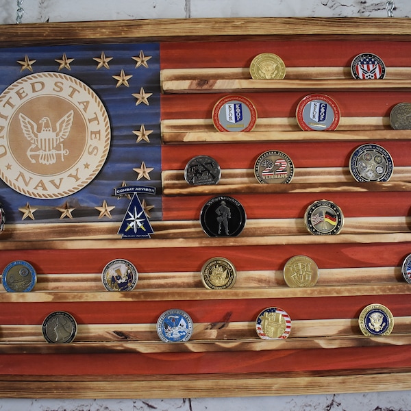 Challenge Coin Display - Etsy