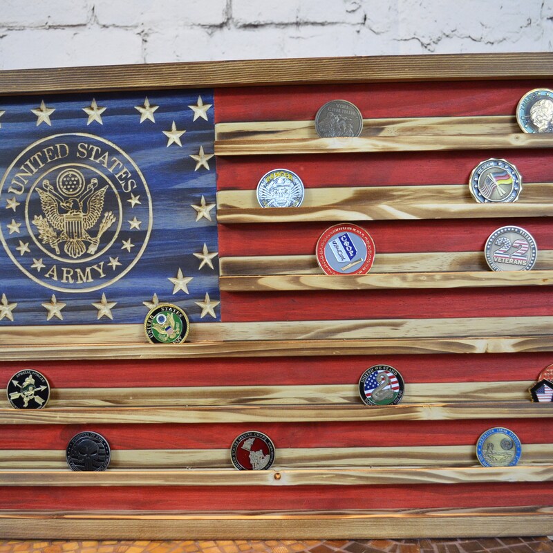 Challenge Coin Display - Etsy