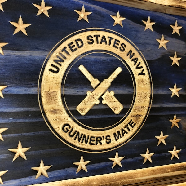 Navy Gunners Mate Challenge Coin Rack - Etsy