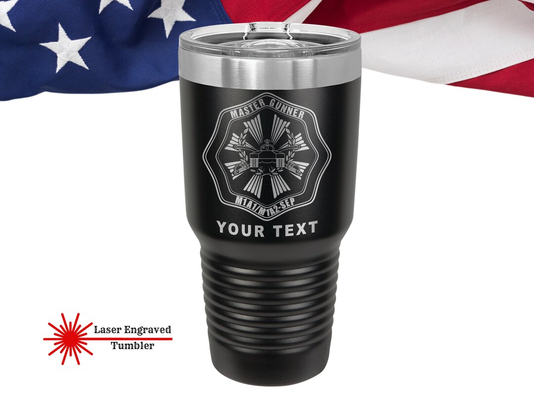 US Army Master Gunner M1A1, Personalized Laser Engraved Master Gunner ...