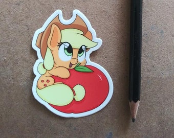 MLP My Little Pony Applejack Apple Jack Sticker - Etsy