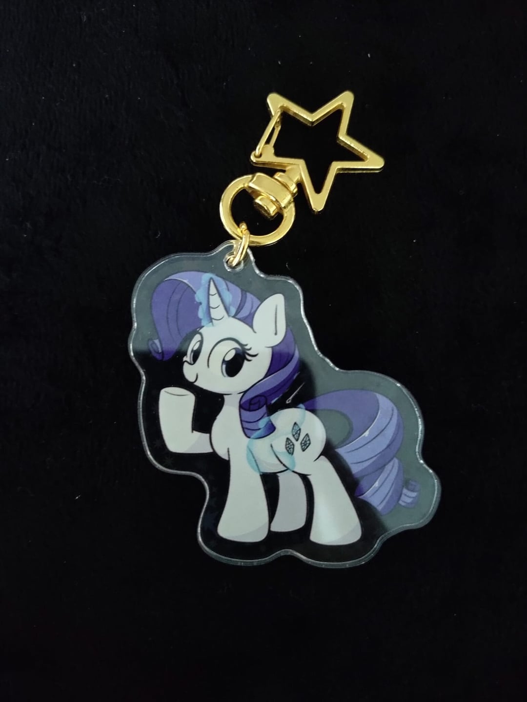 Rarity Keychain - Etsy