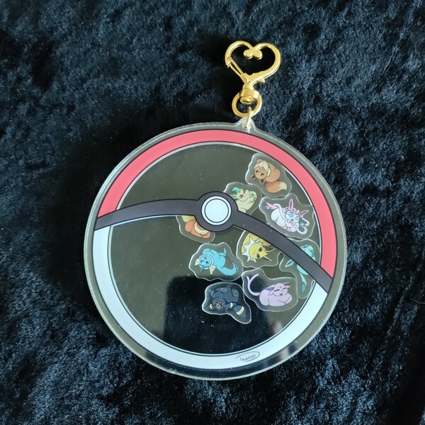 Pokeball Charm - Etsy