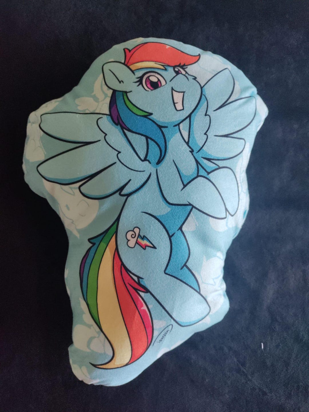 Rainbow Dash Pillow - Etsy