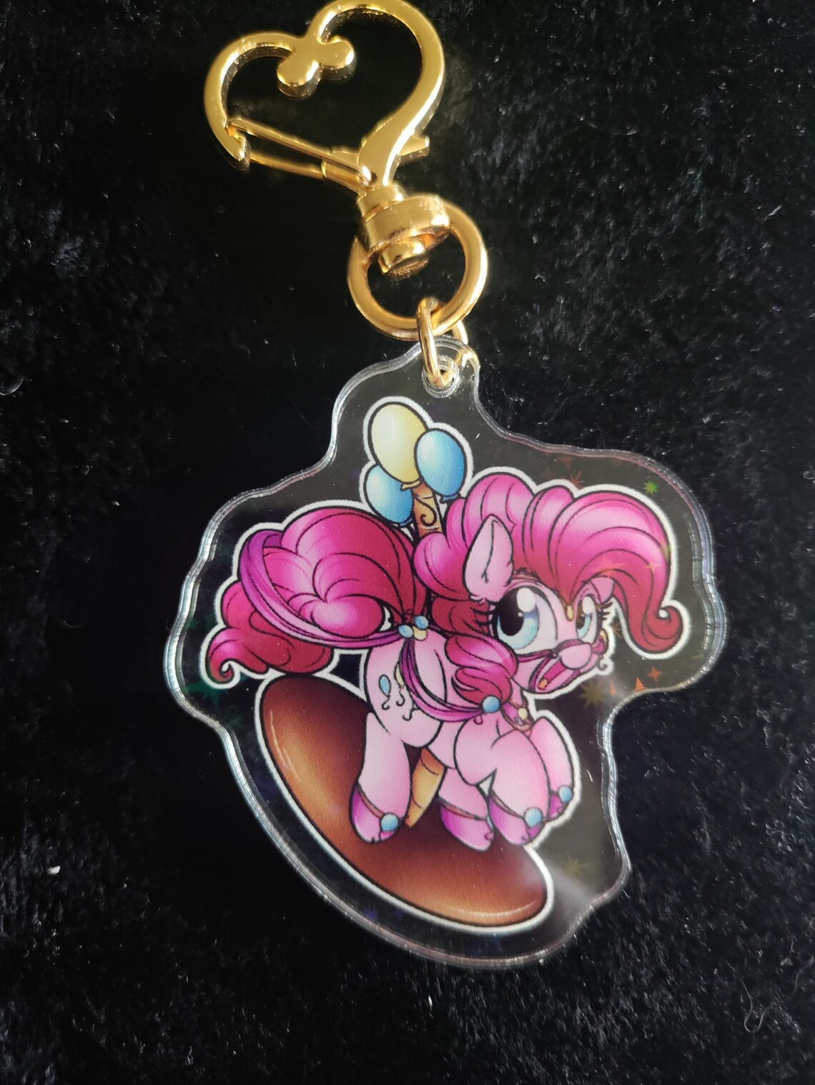 Pinkie Pie Carousel Keychain - Etsy