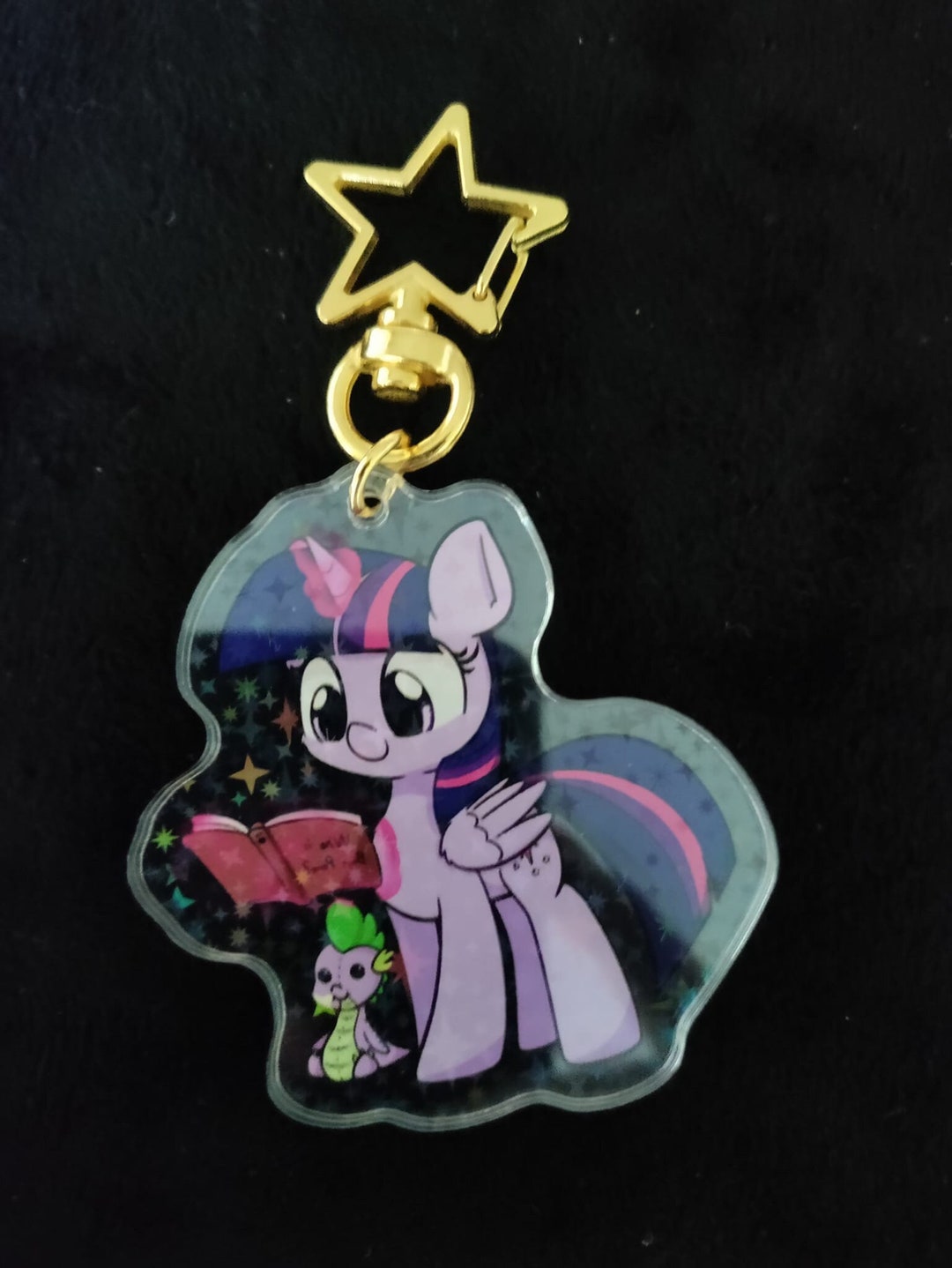 Twilight Sparkle Keychain - Etsy