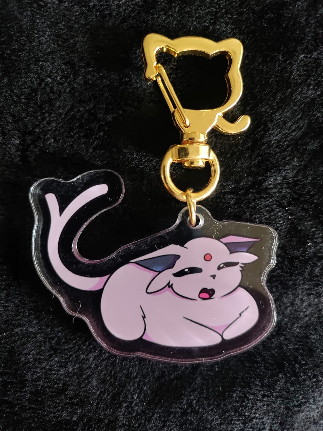 Espeon Keychain - Etsy