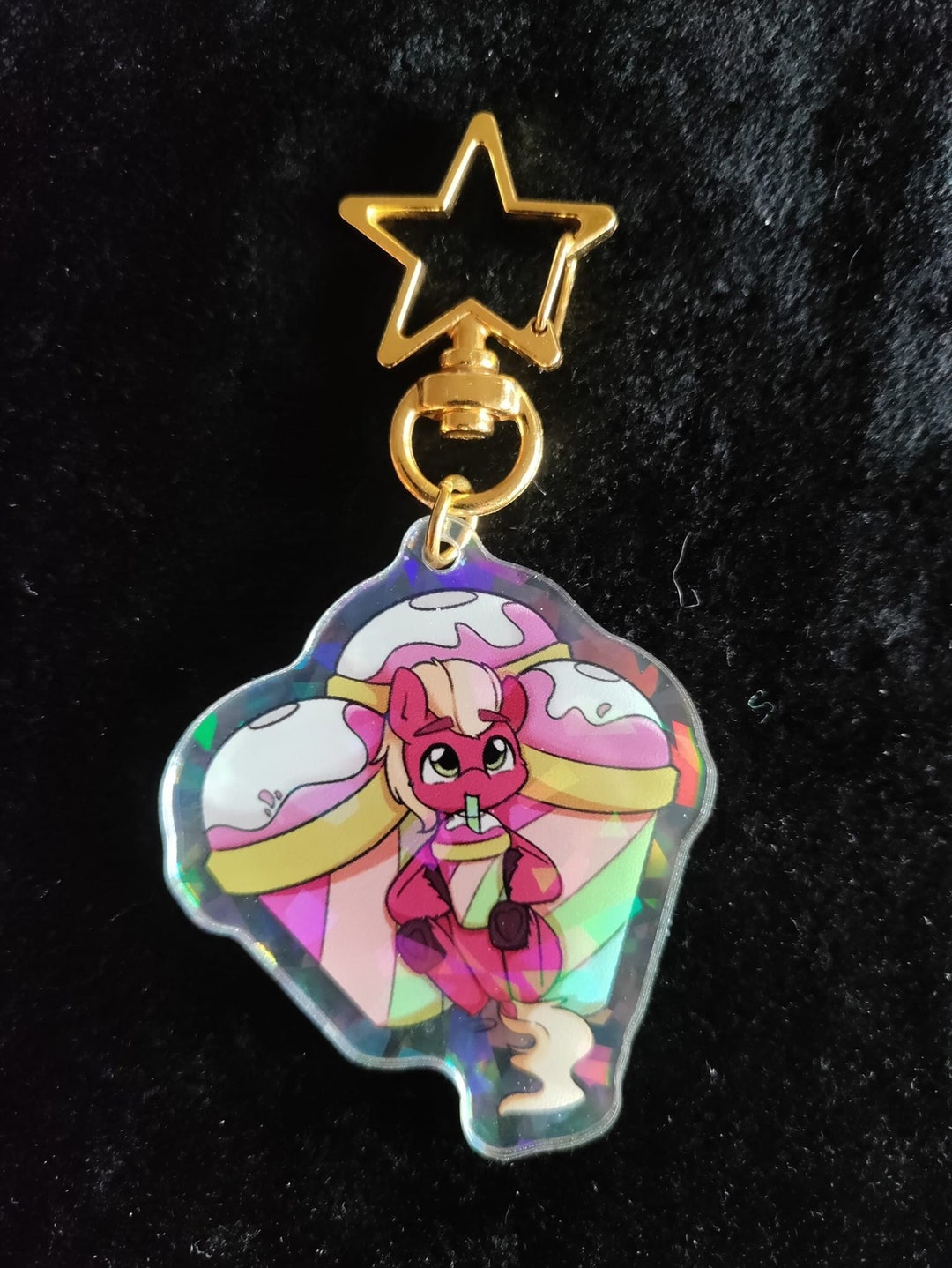 A Smoothie Drinking Sprout Keychain - Etsy