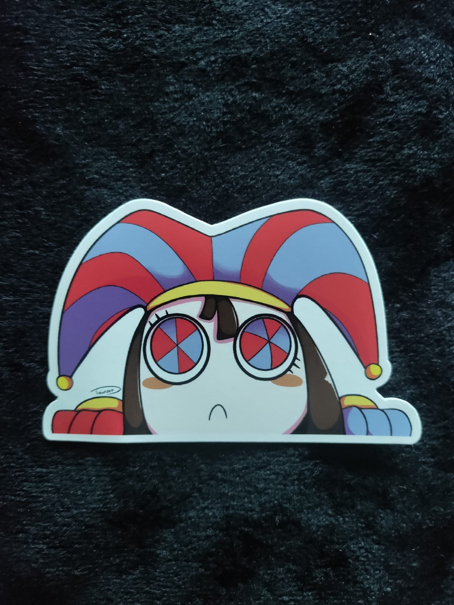 Pomni Peeker Sticker - Etsy