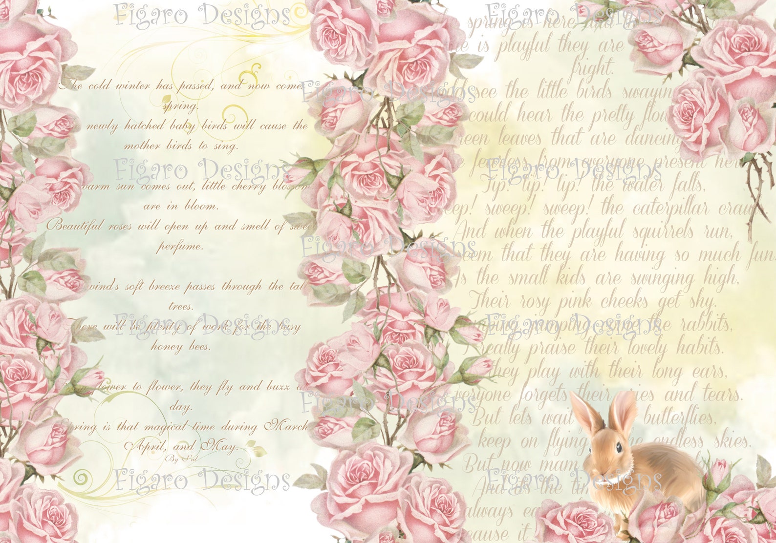 Spring Poetry Junk Journal Digital Kit Printable Junk Journal - Etsy