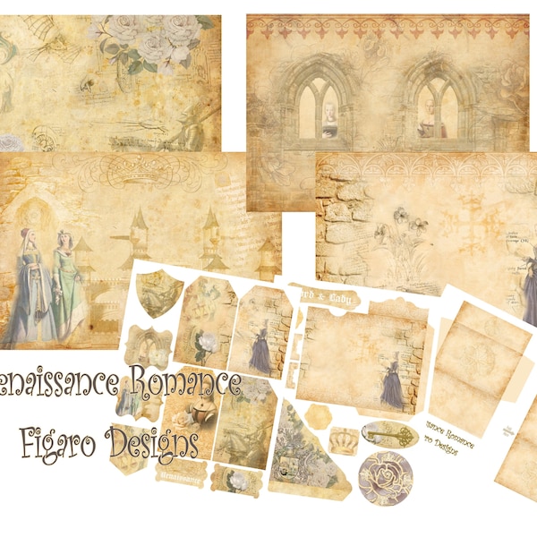 Medieval Digital Journal - Etsy