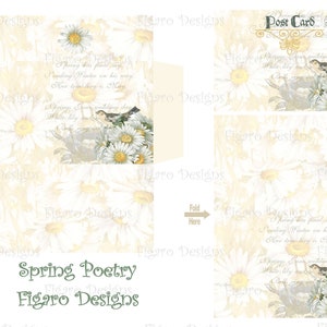 Spring Poetry Junk Journal Digital Kit, Printable Junk Journal Kit ...