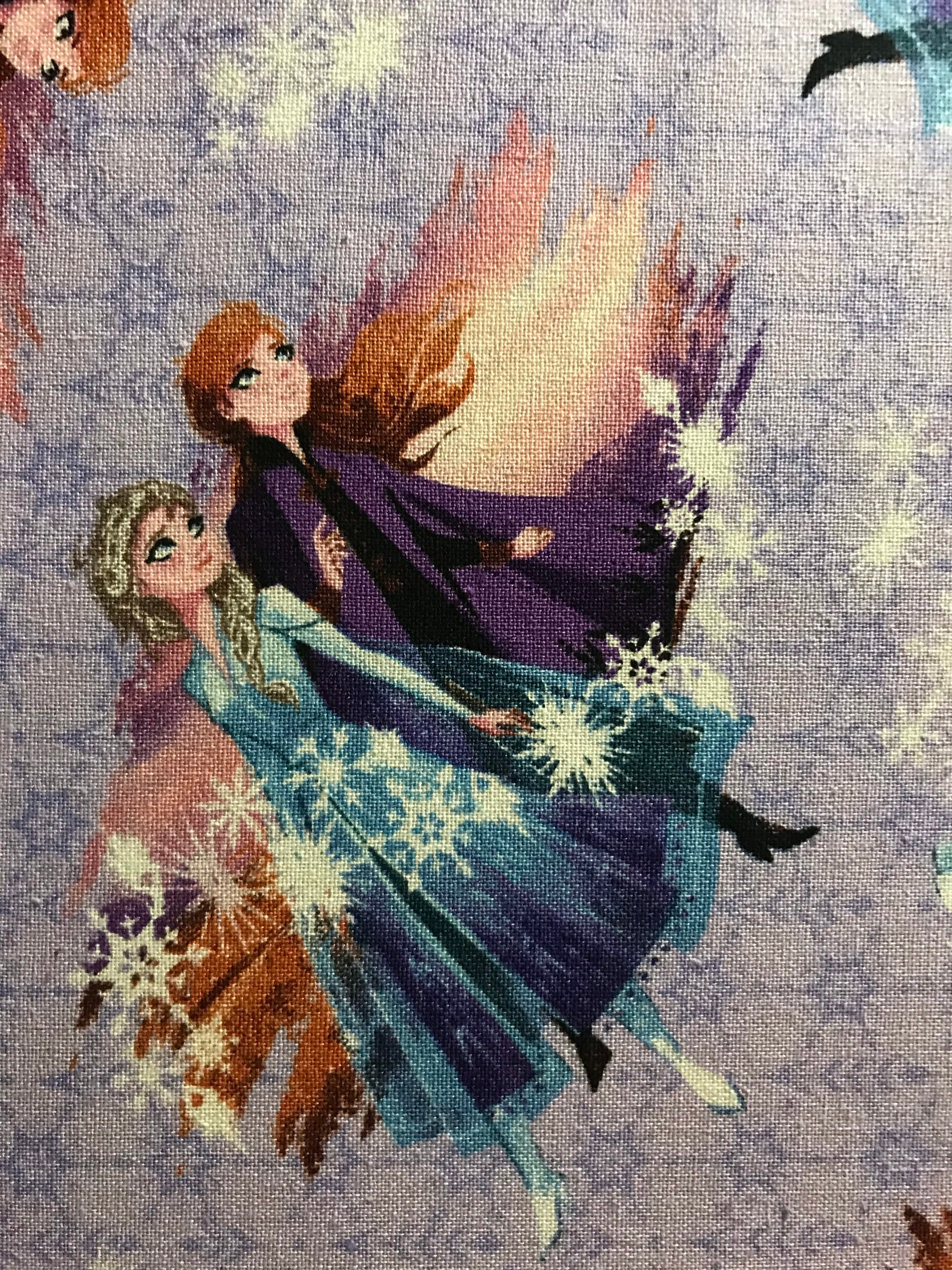 Disney Frozen ‘destiny Awaits’ Fabric - Etsy