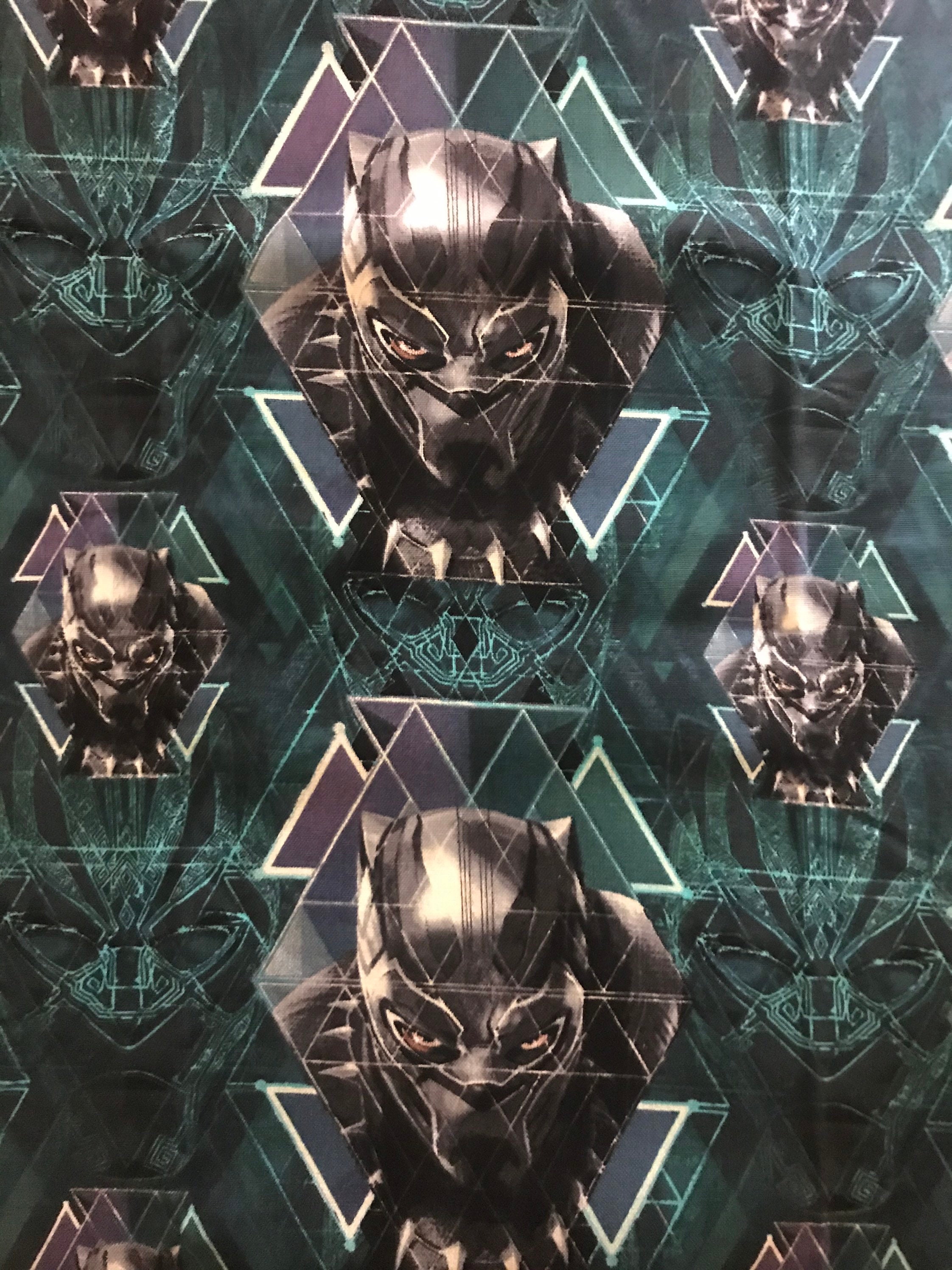 Marvels Black Panther Fabric - Etsy