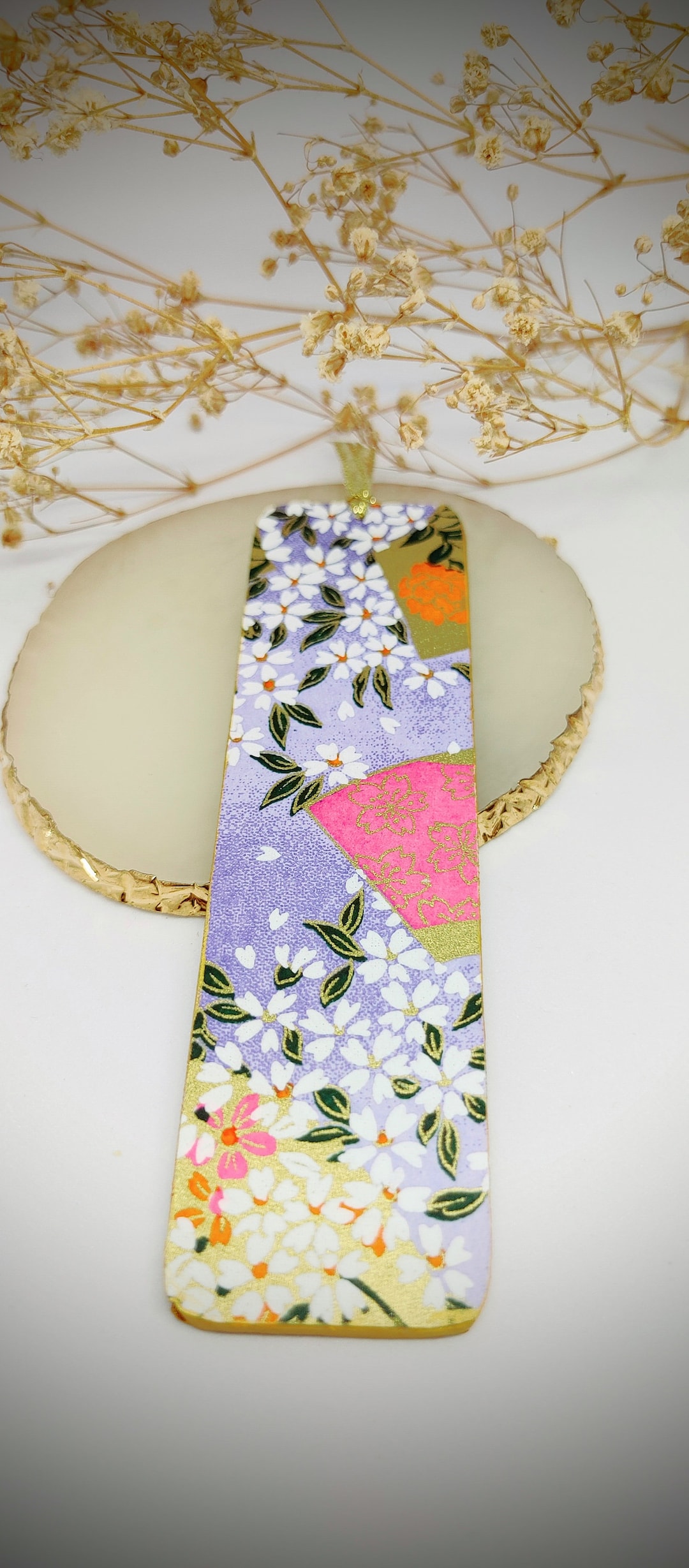 Japanese Wooden Bookmark, Kawaii Cute Bookmark , Aesthetic Bookmark ...