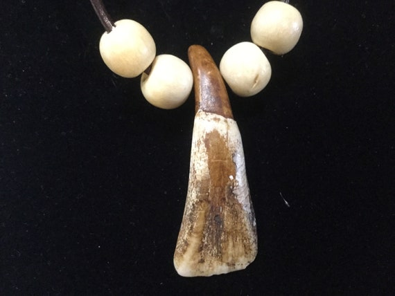 Buffalo Tooth Necklace | Etsy