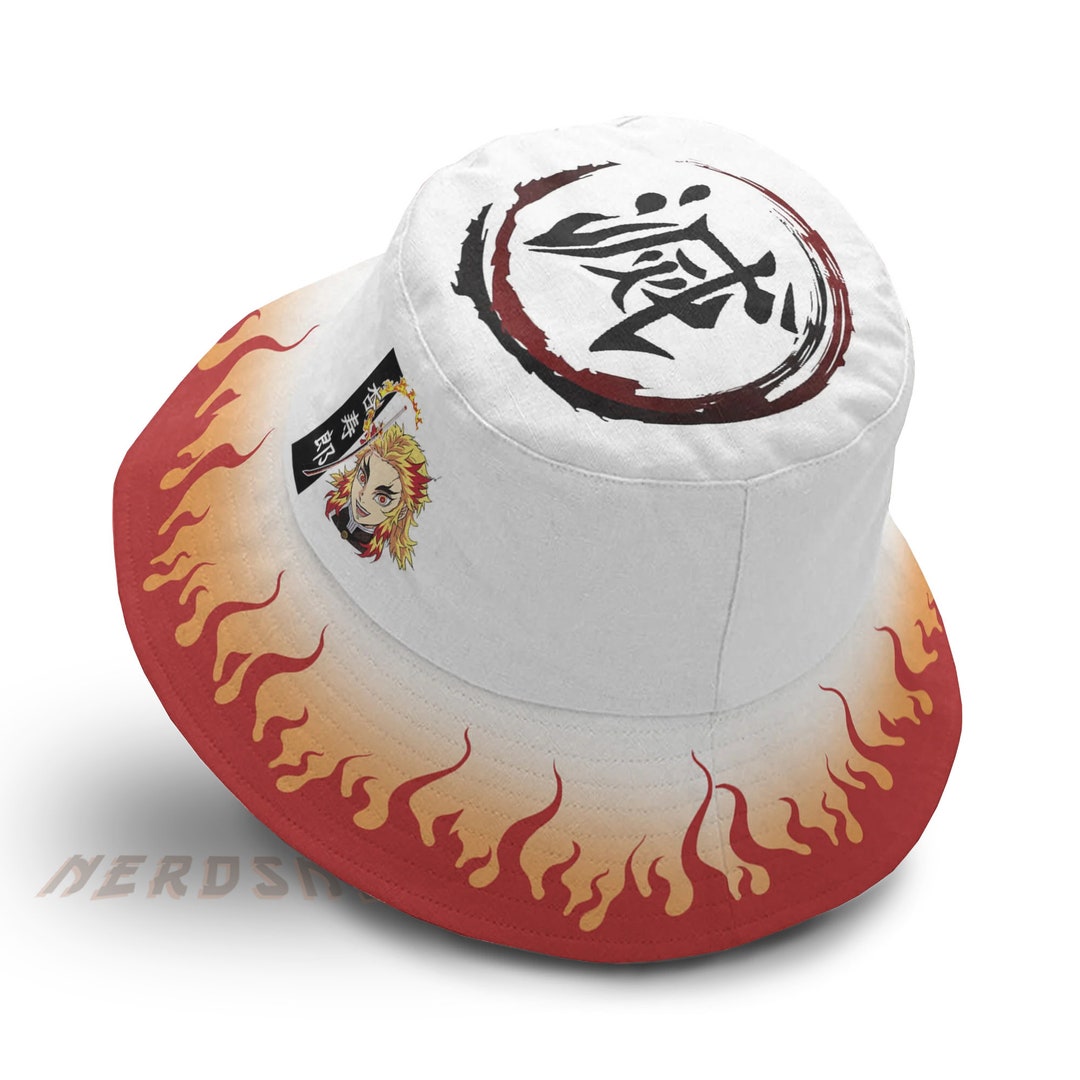 Kyojuro Rengoku Anime Bucket Hat - Etsy