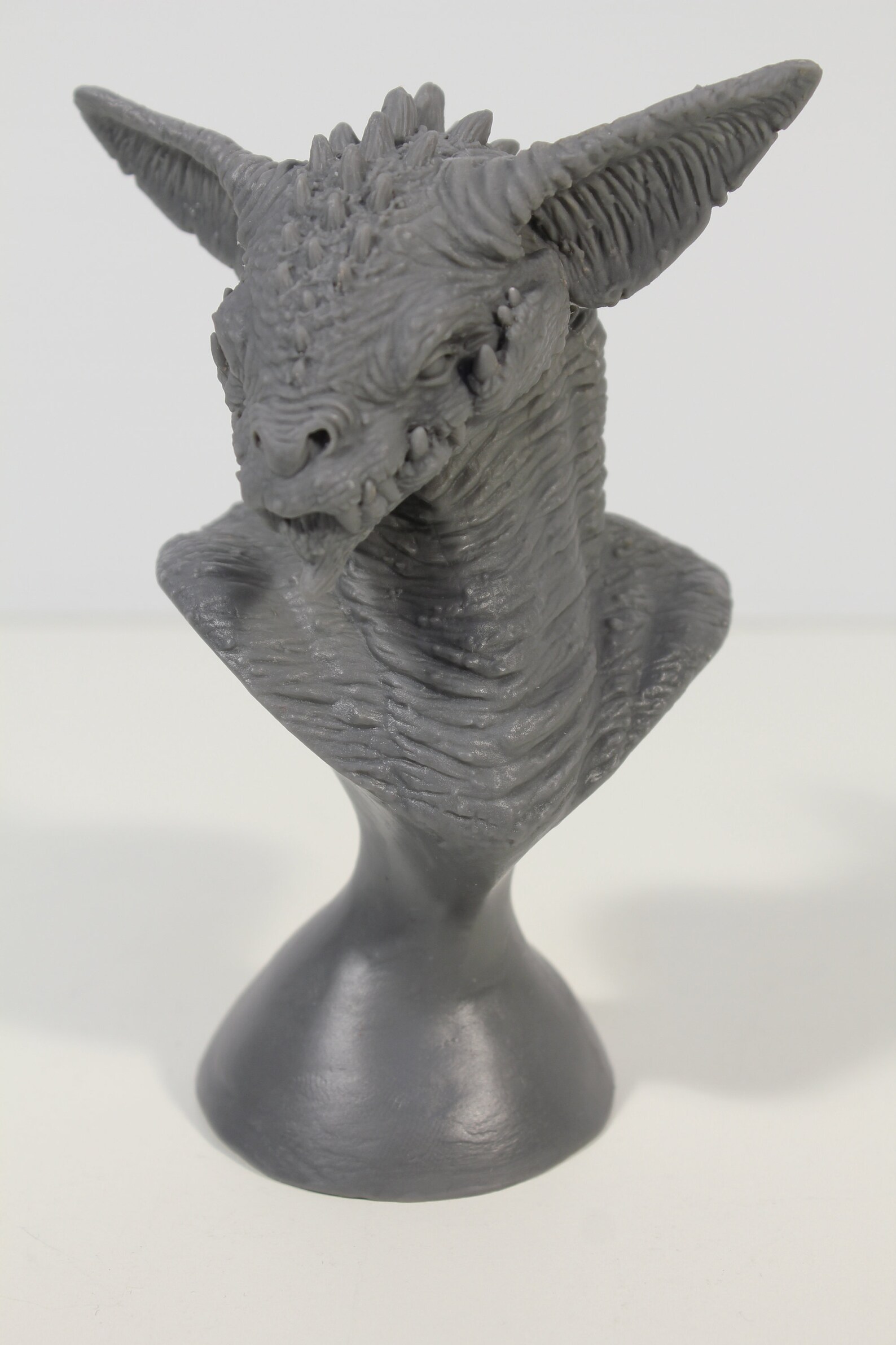 Sphinx Dragon Resin Bust Paintable Cast - Etsy