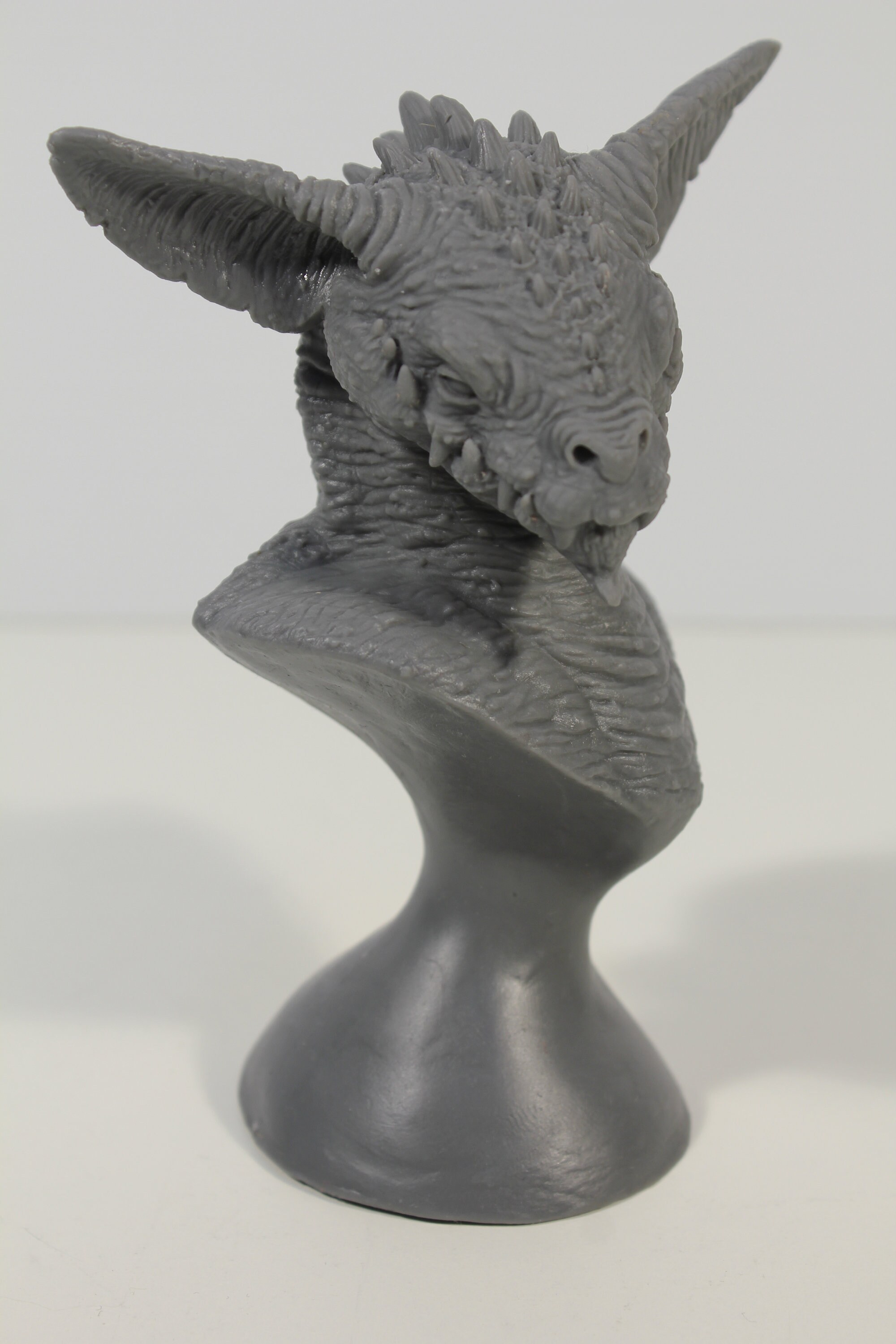 Sphinx Dragon Resin Bust Paintable Cast | Etsy