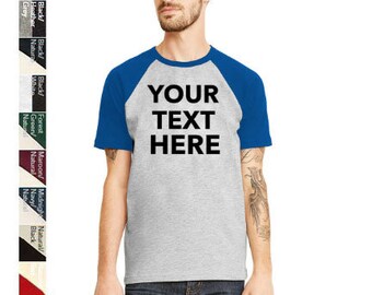 Custom Raglan Shirt | Etsy