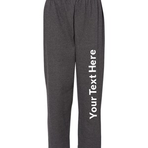 Custom Text, Logo Print Custom Pocket Sweatpants , C2 Sport - Open ...