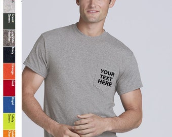 Pocket Logo T Shirt - Etsy