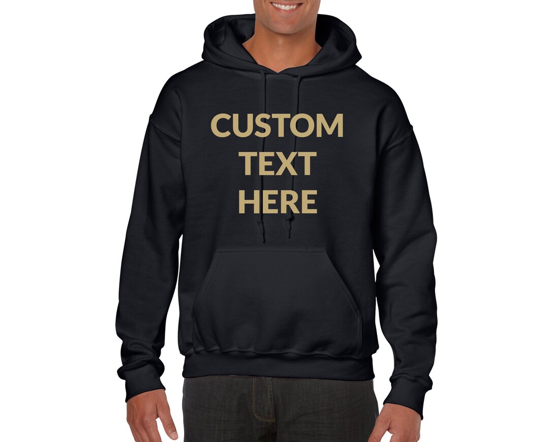 Custom Your Own Text, Logo, Personalized Sweatshirt, Sweat Shirts ...