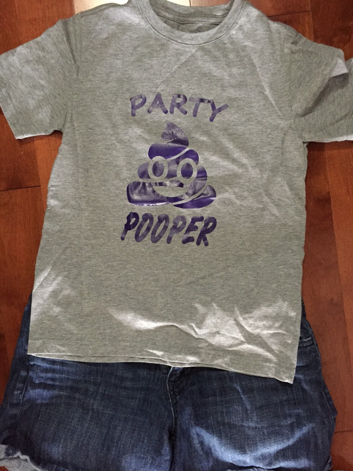 Party Pooper, Kids Birthday Shirt, Poop Emoji Shirt, 5, 6, 7 8, 9, 10 ...