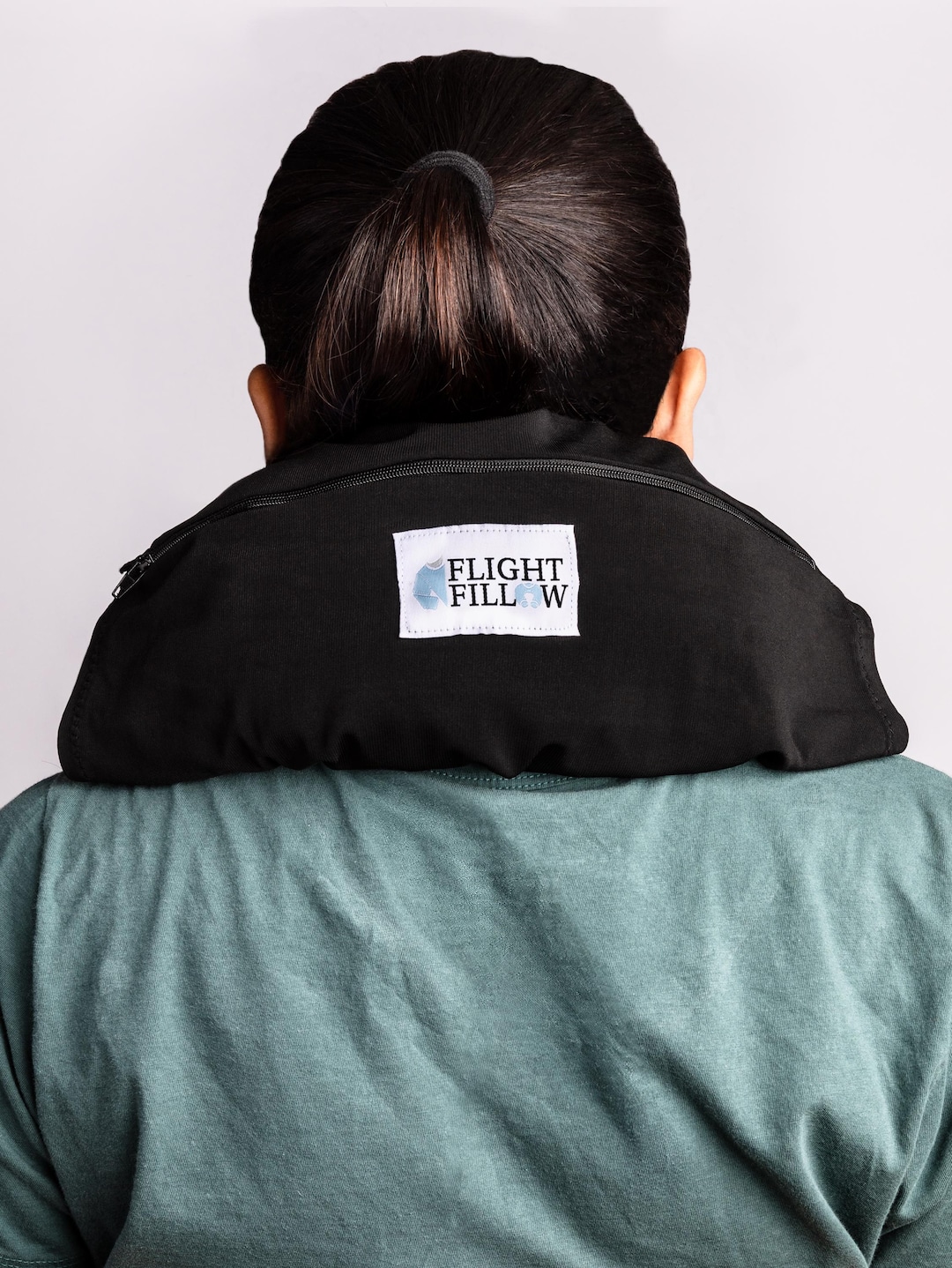 Stuffable Travel Neck Pillow — Compact Hoodie-into-pillow Sleeve for ...