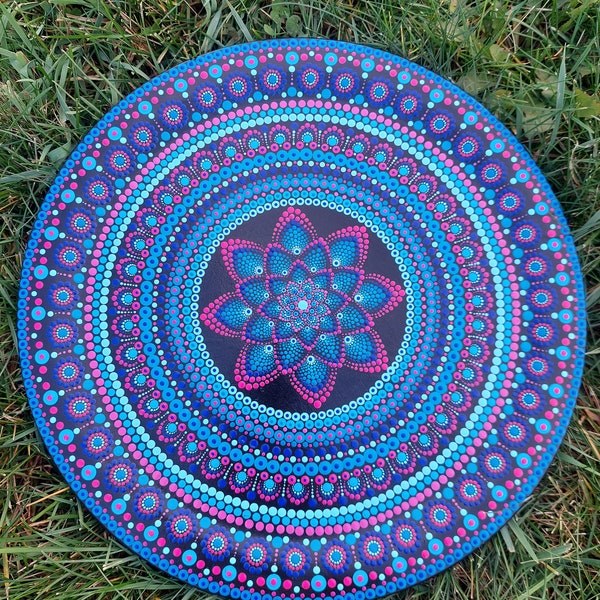 Mandala Plate - Etsy
