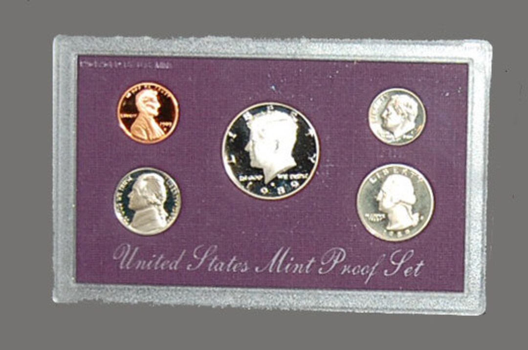 1989 S US Proof Set - Etsy