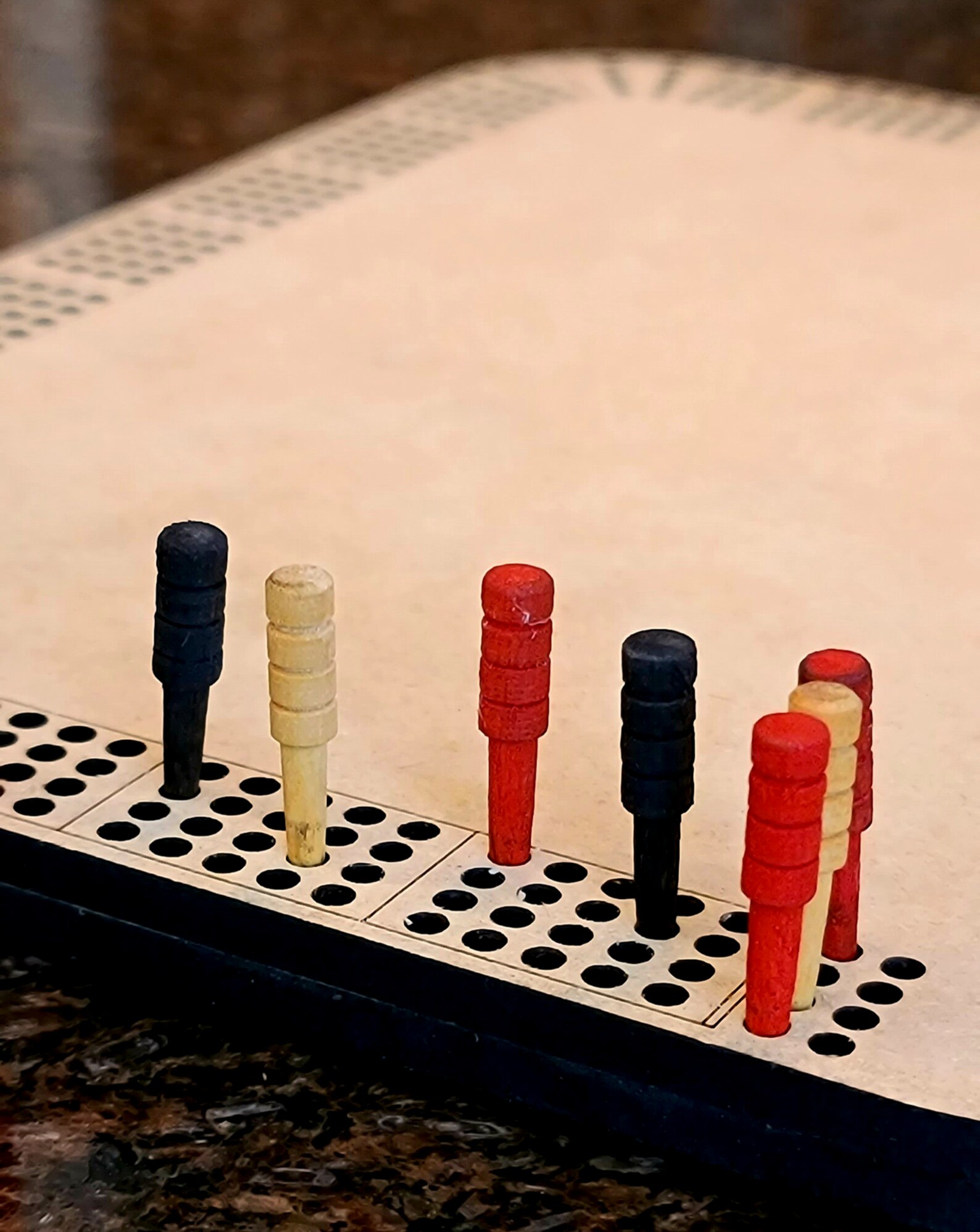 Cribbage Template Rectangular - 3 & 4 Player Options, 2 Sizes Included ...