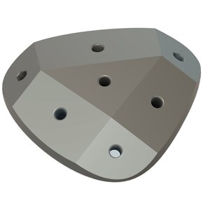 25% Dual Morph Truncated Octahedron Polyhedral Connectors - (3D Printer ...