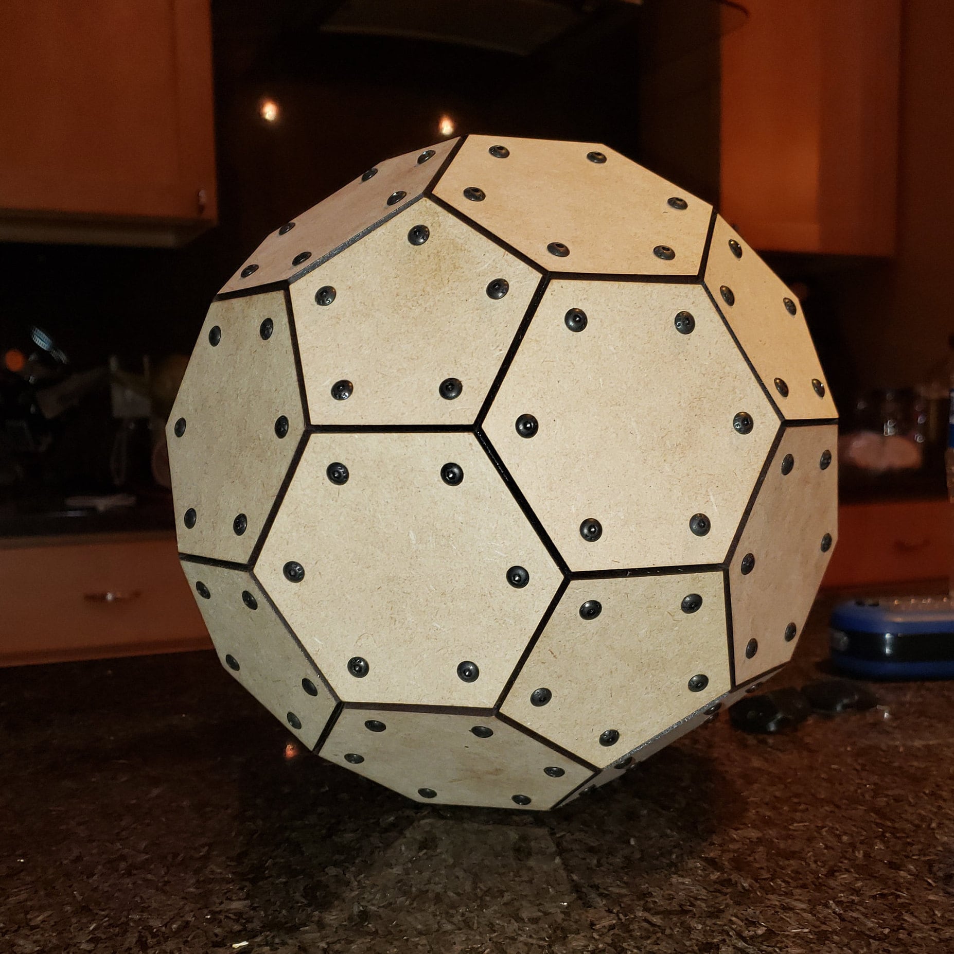 Truncated Icosahedron Template