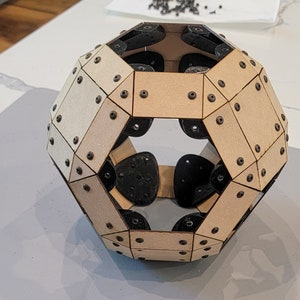 25% Dual Morph Truncated Octahedron Polyhedral Connectors - (3D Printer ...