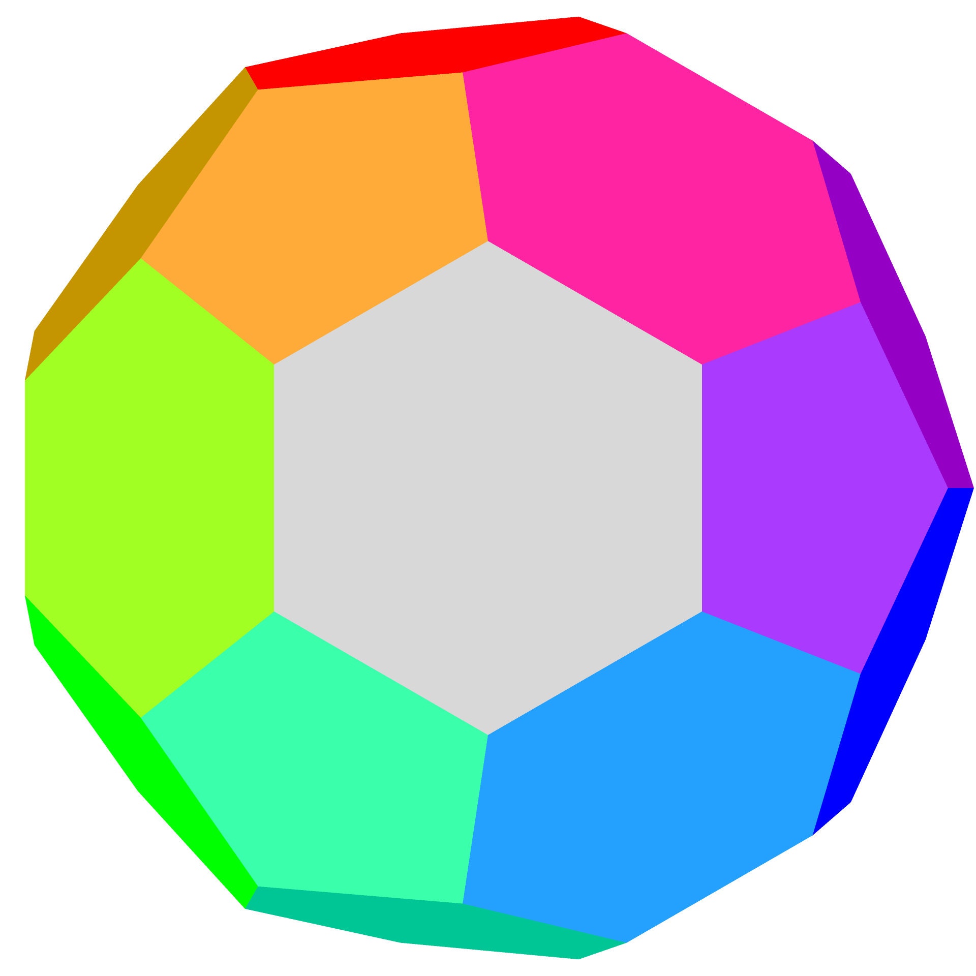 Truncated Icosahedron Template