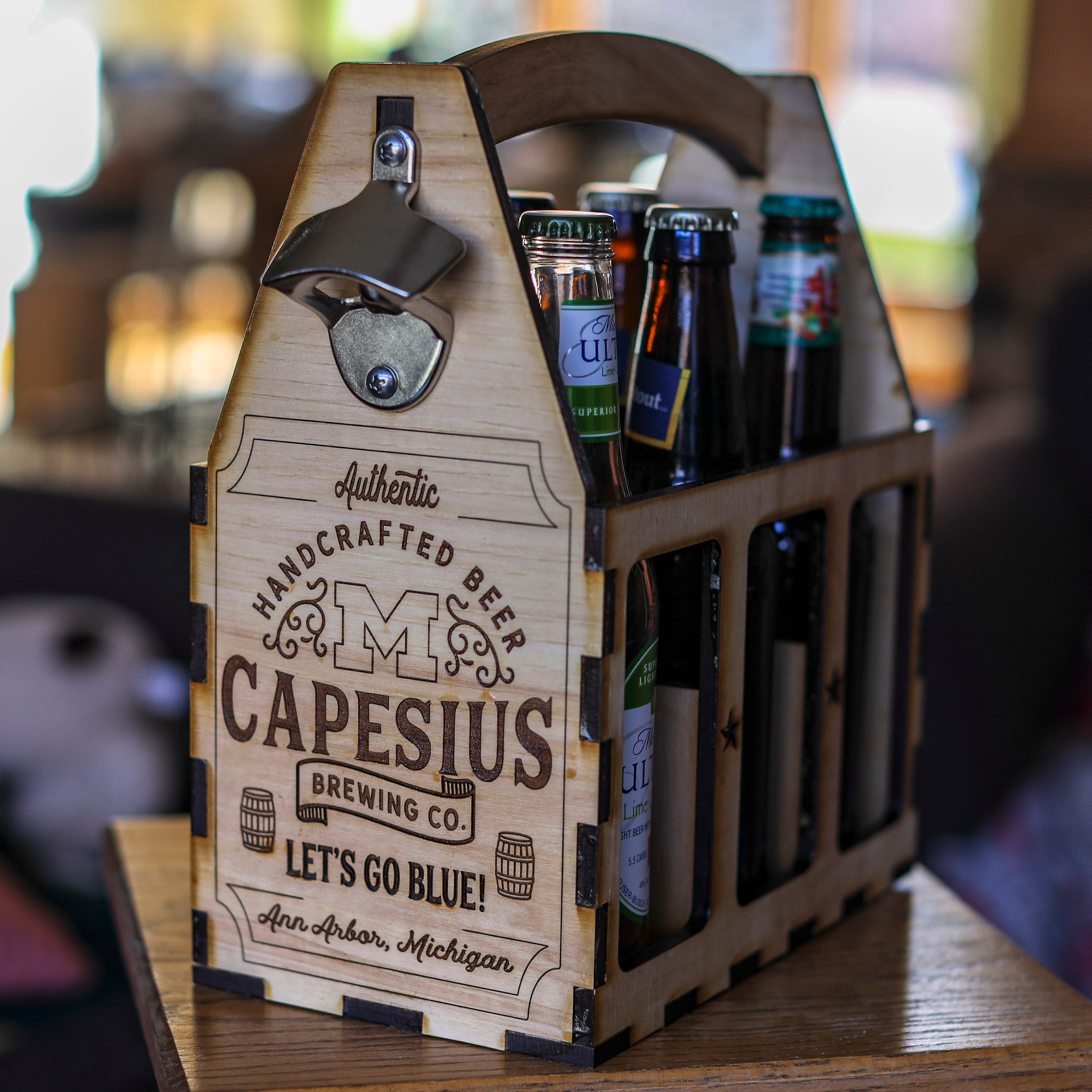 6 Pack Beer Caddy Template V 1 Digital Download Etsy