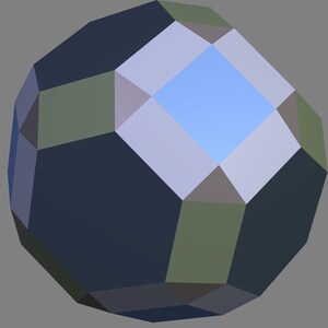 25% Dual Morph Truncated Octahedron Polyhedral Connectors - (3D Printer ...